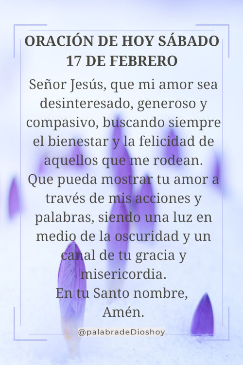 Sábado Palabra De Dios Para Hoy