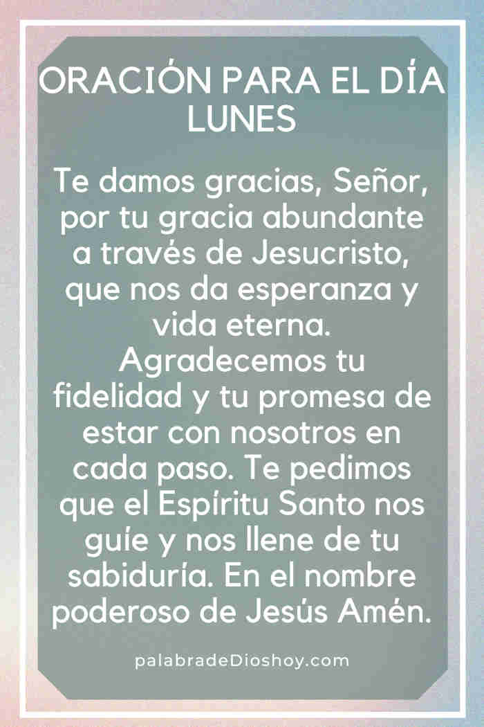 Oración diaria con versículo bíblico e imagen | oración del día (2024)
