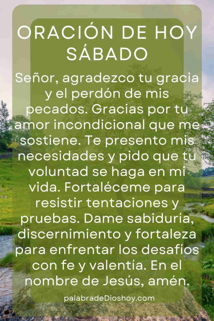 Sábado Palabra De Dios Para Hoy