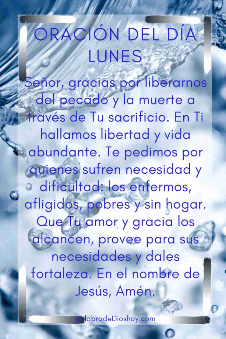 Oración diaria con versículo bíblico e imagen | oración del día (2024)
