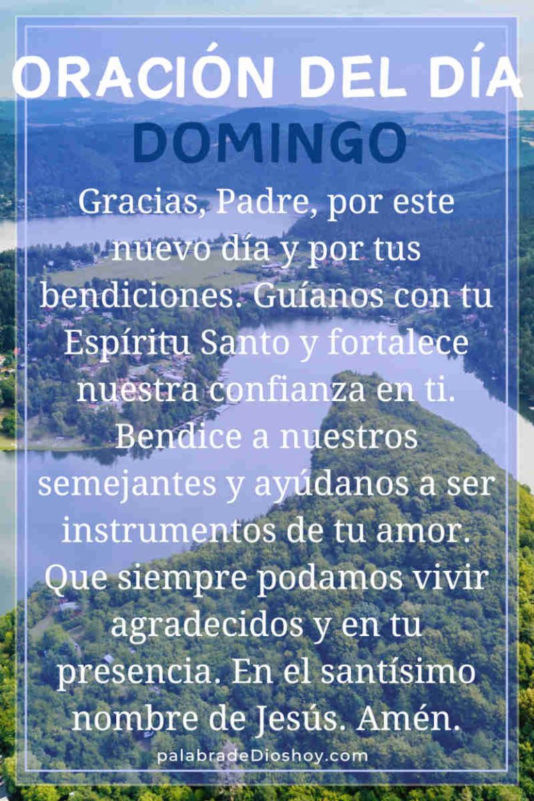 Oración diaria con versículo bíblico e imagen | oración del día (2025)