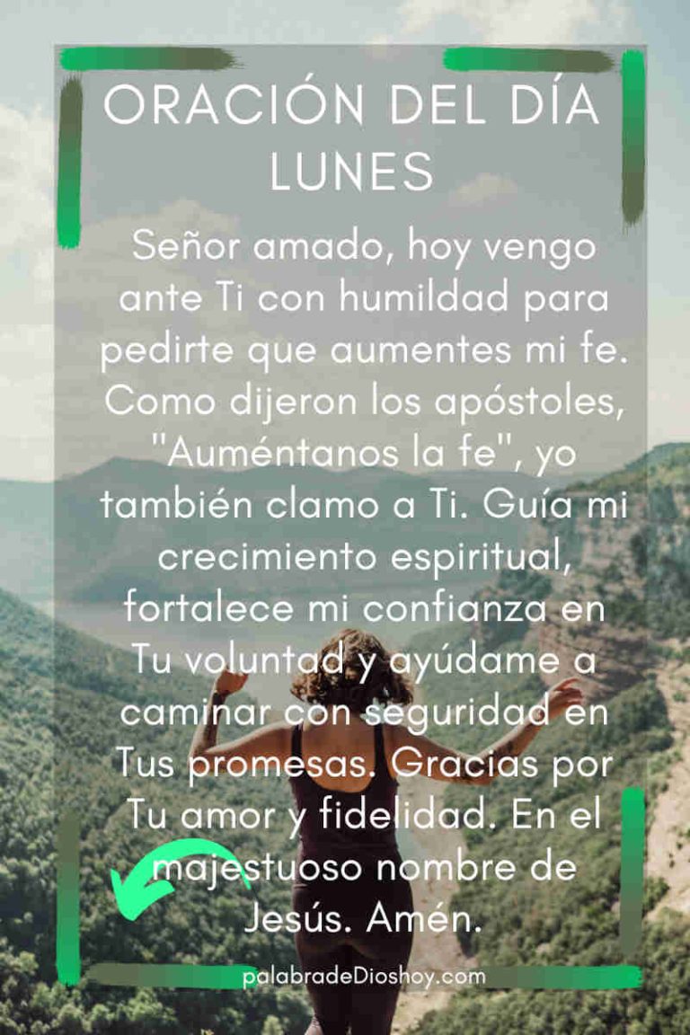 Oración diaria con versículo bíblico e imagen | oración del día (2025)